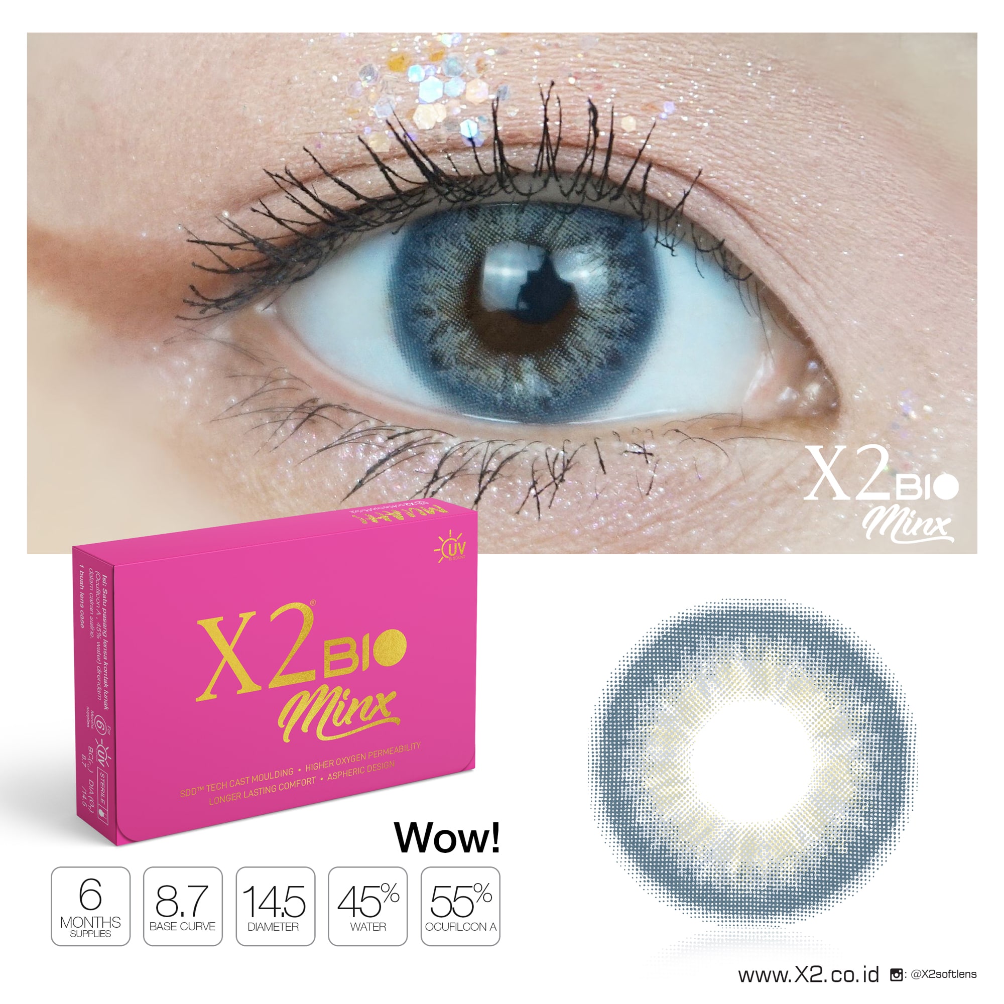X2 Softlens – LoveYourEyes