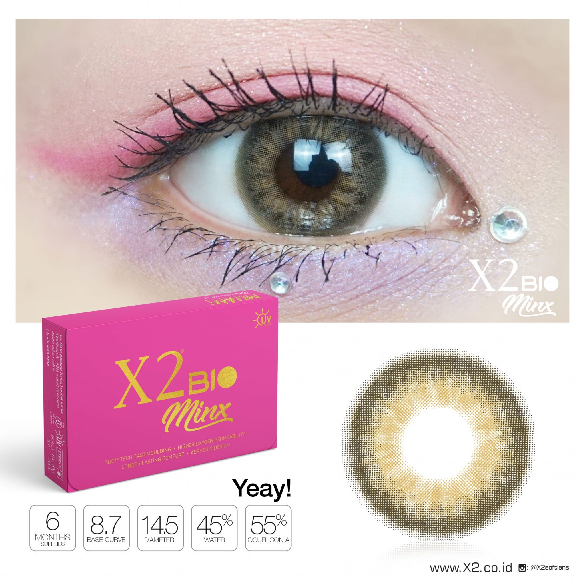 X2 Softlens – LoveYourEyes