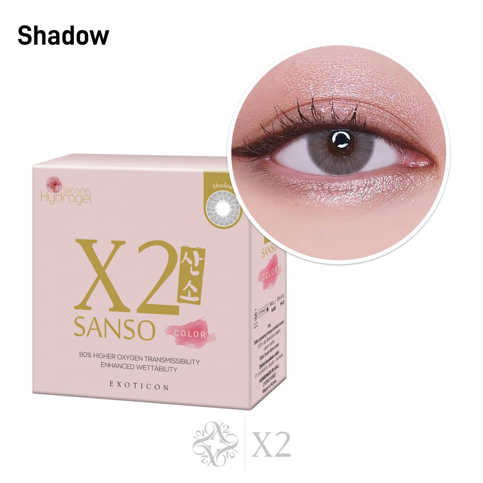 X2 Sanso – Shadow – X2 Softlens